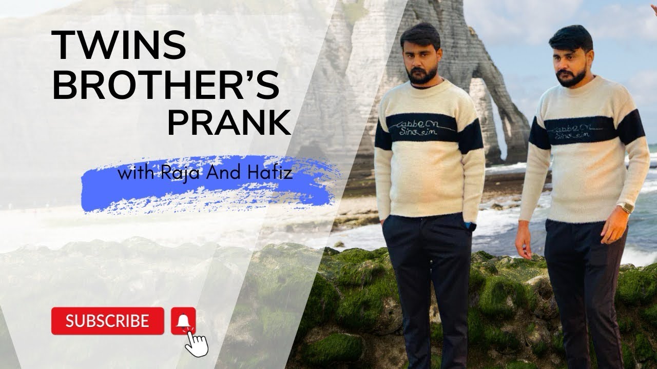 Prank with friends 😅😅| Shocking| Twins Brothers Prank - YouTube