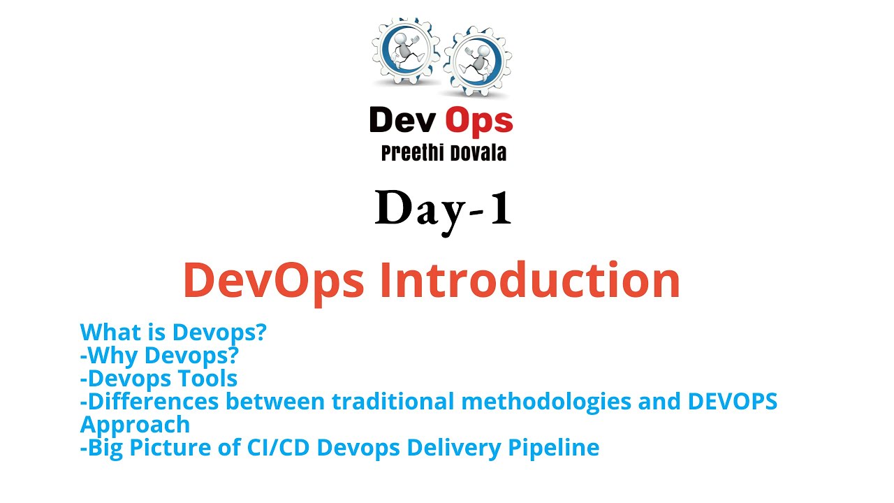 Day 1 DEVOPS LIVE TRAINING JANUARY 2024 - Introduction - YouTube