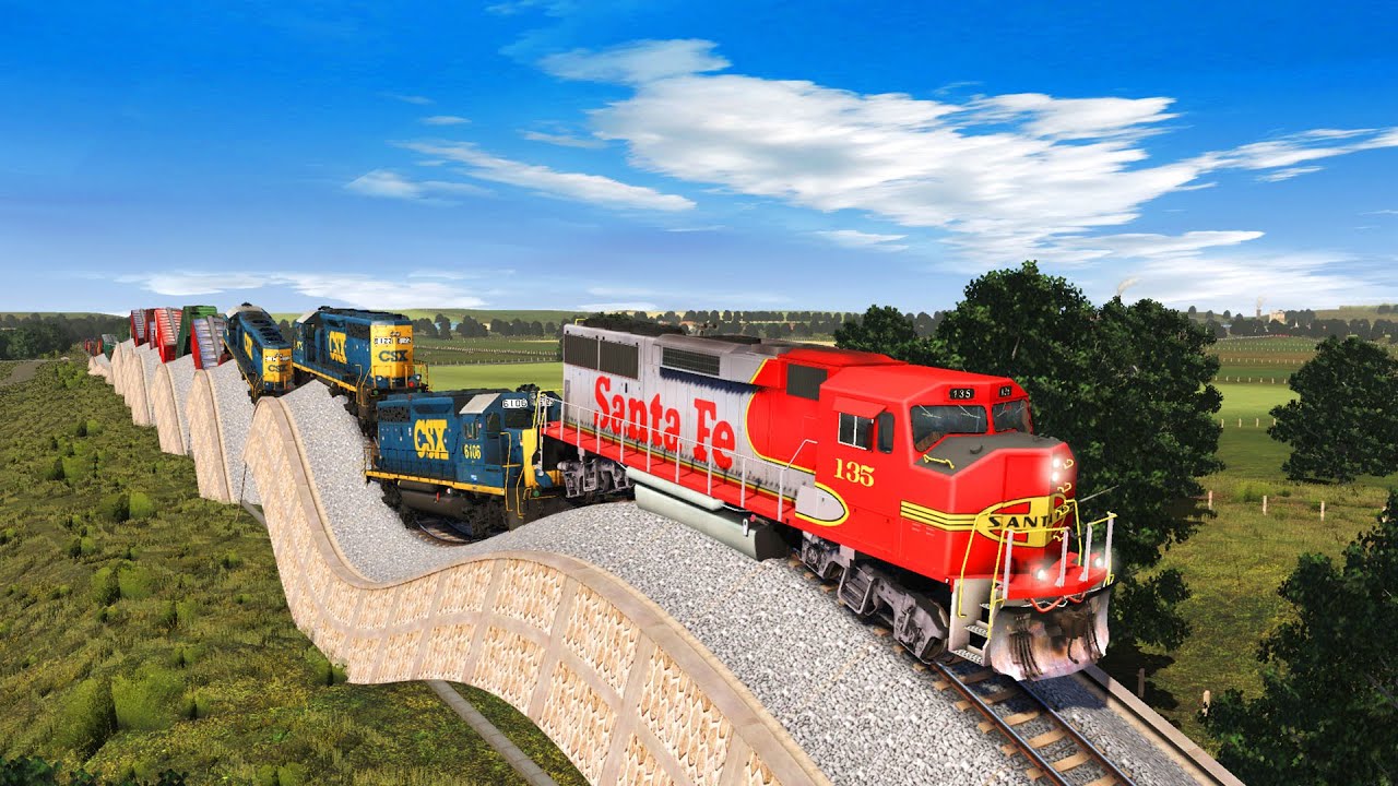 Corrugated Railroad Tracks | Zig Zag Railway | Extreme Railroads - YouTube