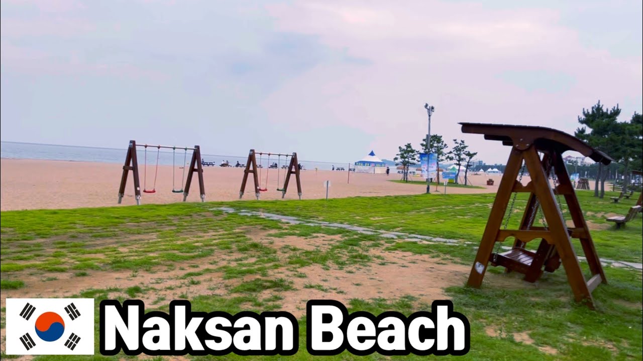 [Korea58] Are you looking for beautiful Beach?? Go to Naksan Beach ...