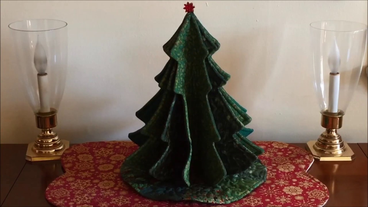 Tabletop Christmas Tree (Tabletop Tannenbaum) - YouTube