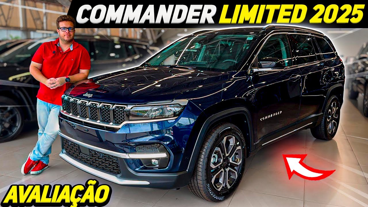 NOVO JEEP COMMANDER LIMITED 2025 EM DETALHES - YouTube