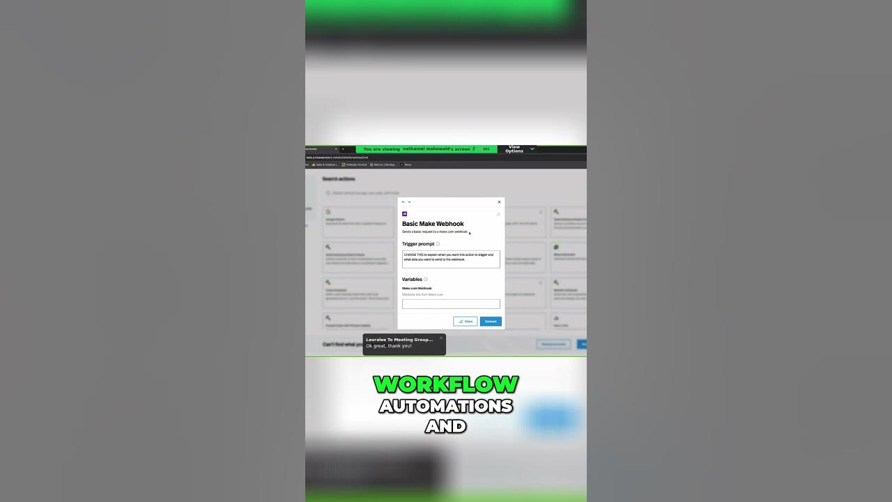 Automate Workflows with Make Webhooks! - YouTube