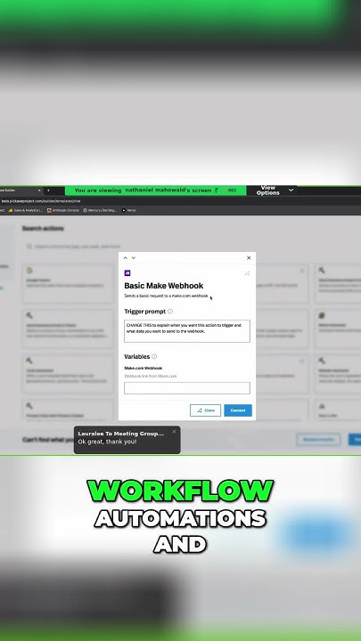 Automate Workflows with Make Webhooks! - YouTube