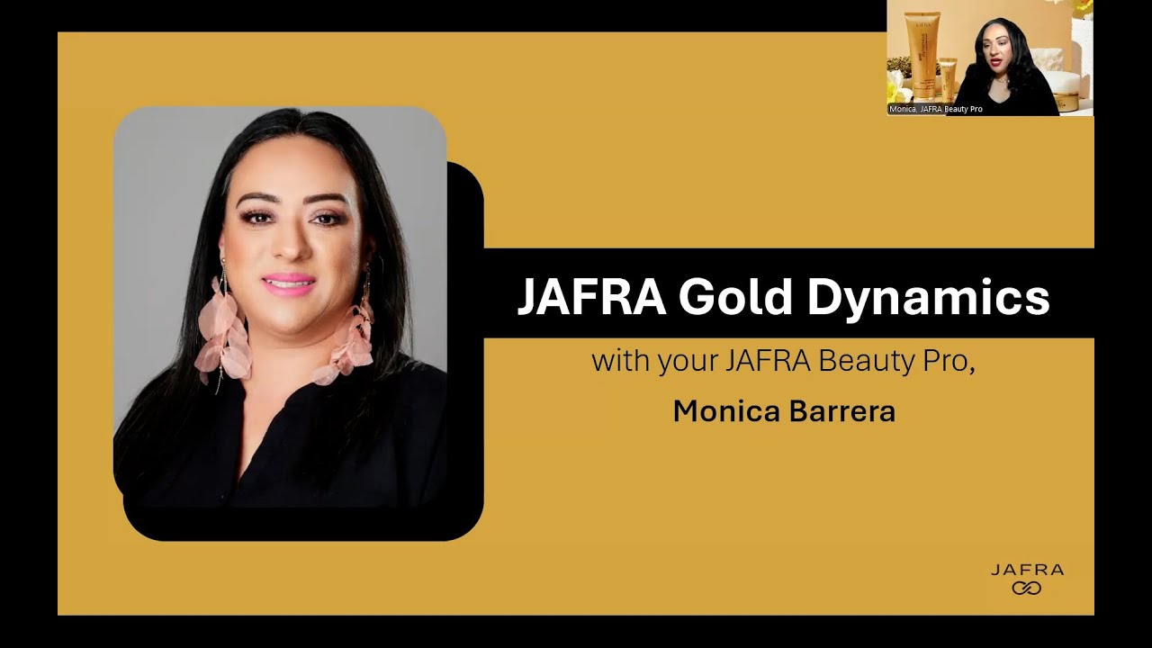 JAFRA Gold Dynamics Collection - YouTube