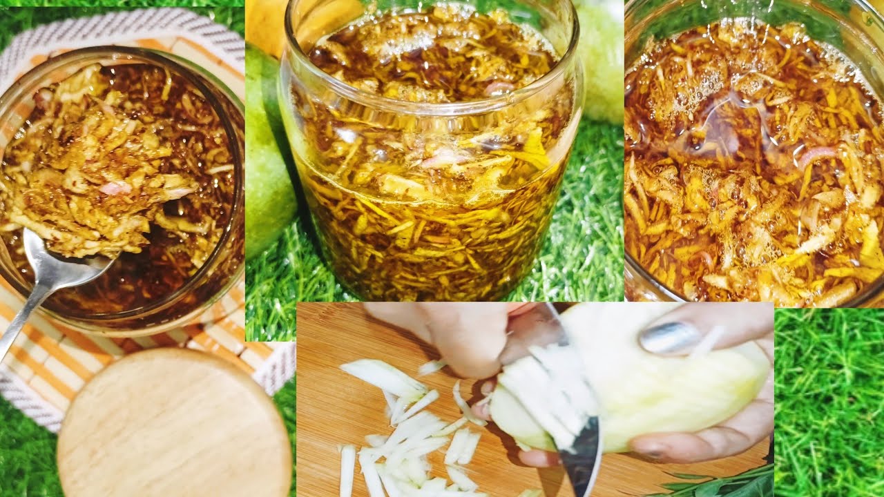 আমের ঝুরি আচার/Jhuri Achar recipe/কাঁচা আমের আচার/Raw mango pickle ...