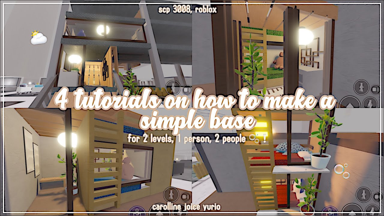 - 🌥️ 4 Tutorials on how to make a simple base 🫧 || simple, but easy to ...