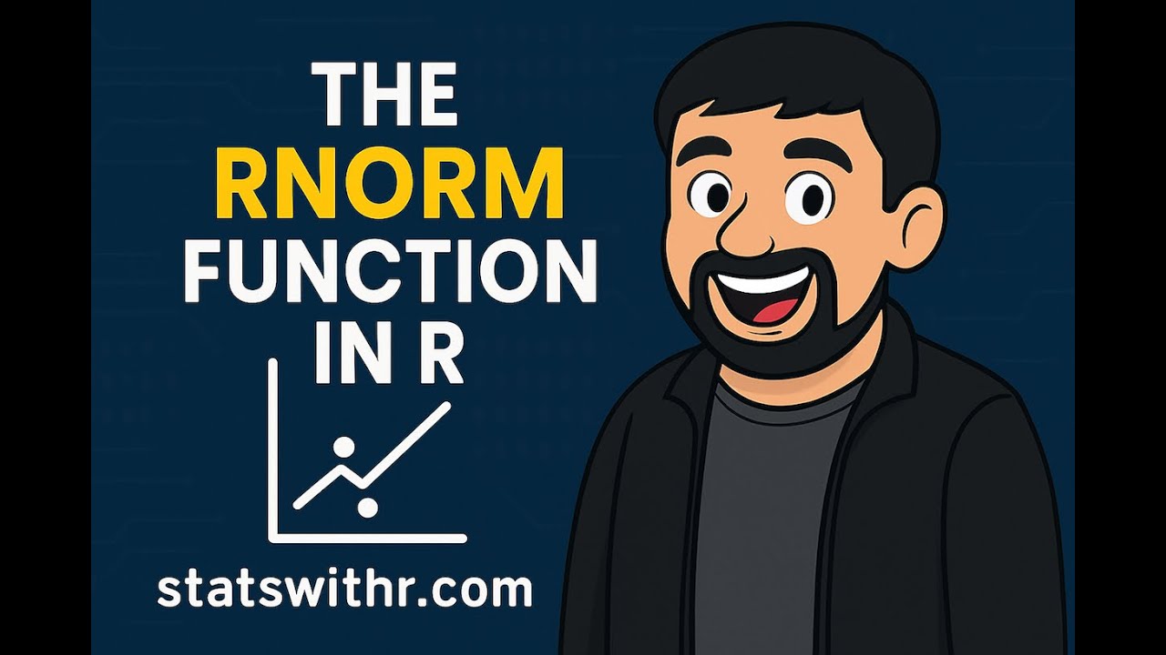 The Rnorm Function in R - YouTube