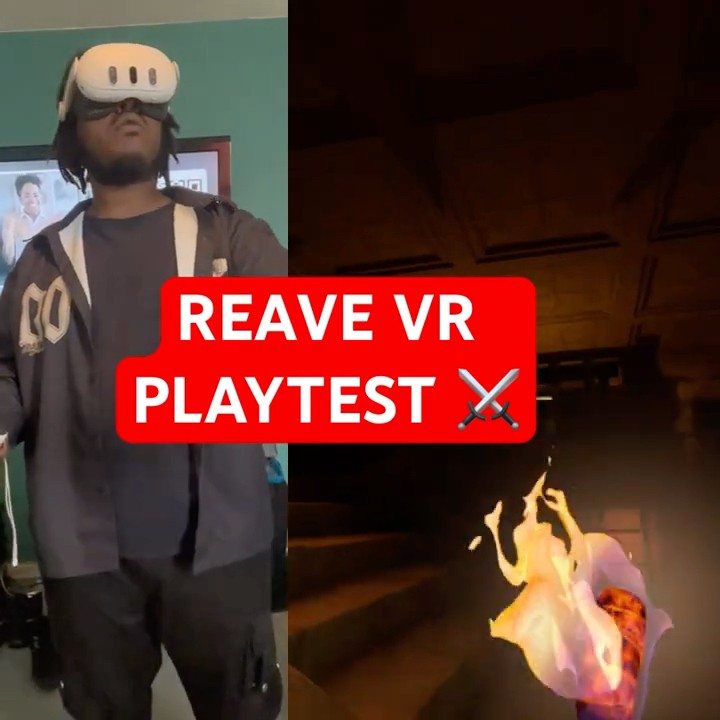 REAVE VR PLAY TEST | DODGING ARROWS AND SWORDS #vr #reave #gaming # ...