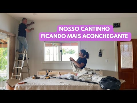 LAR DOCE LAR FICANDO MAIS ACONCHEGANTE/ CORTINAS NOVAS/ AMEI O RESULTADO/ ROTINA NUBIA VIANA