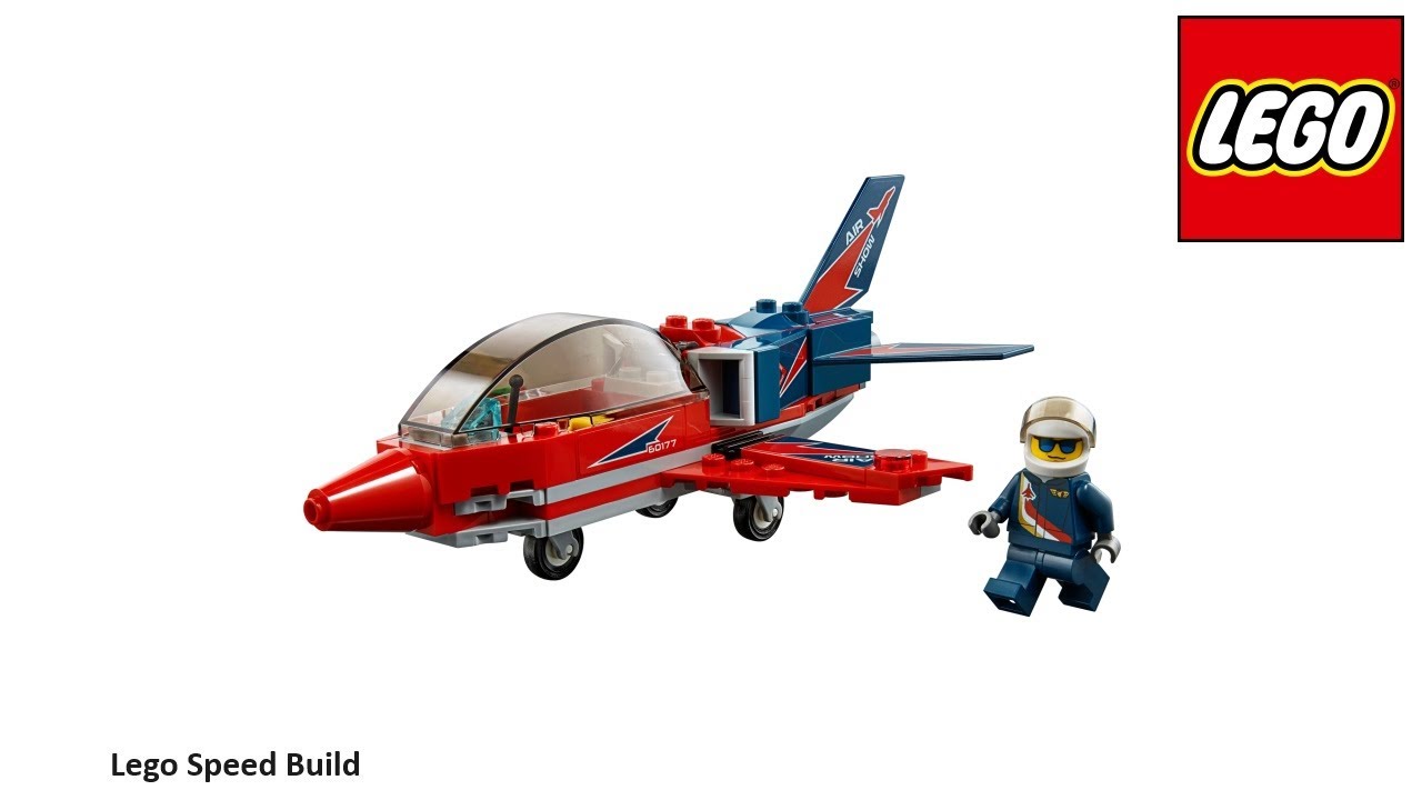 Lego City 60177 Airshow Jet Speed Build - YouTube
