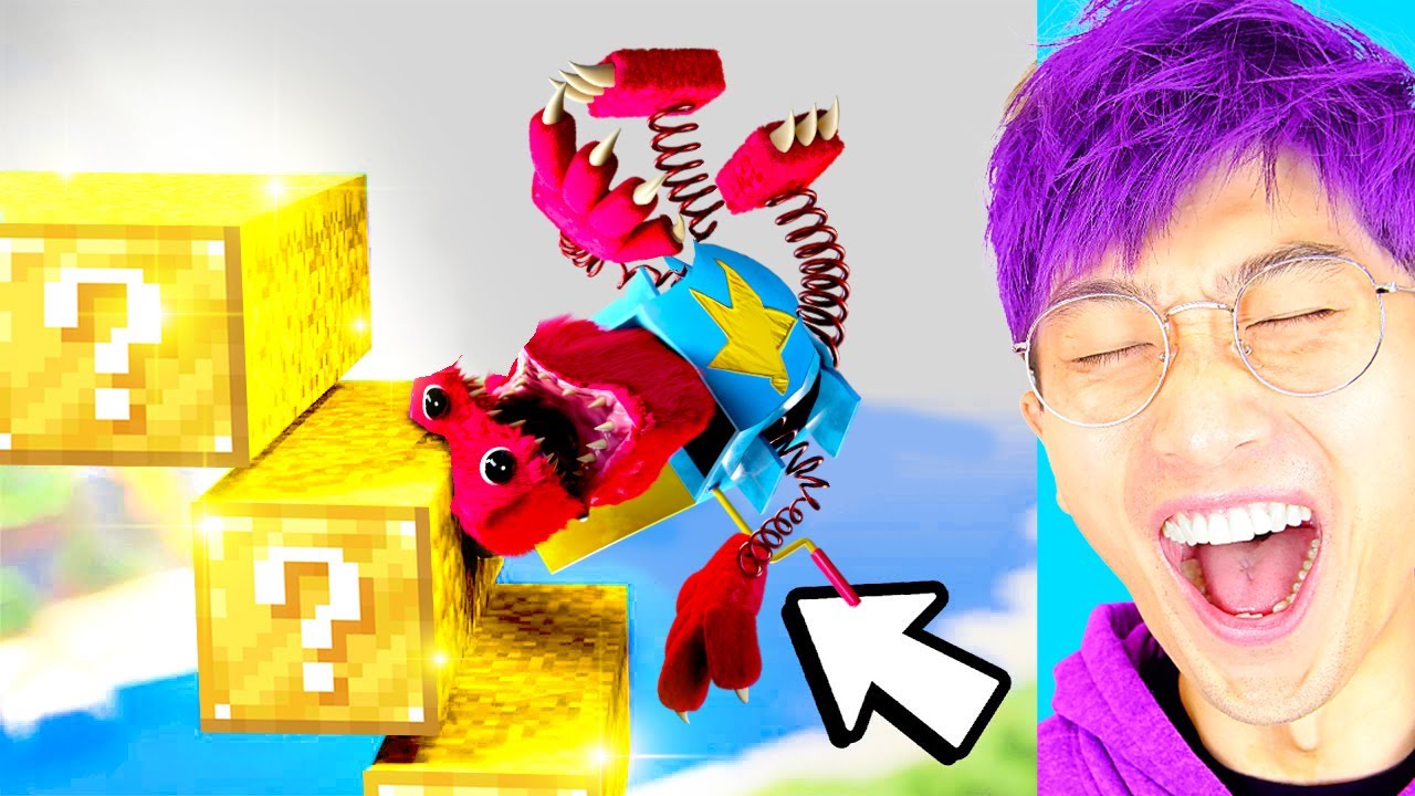 Our ENTIRE WORLD Is LUCKY BLOCKS In MINECRAFT! (LANKYBOX MINECRAFT ...