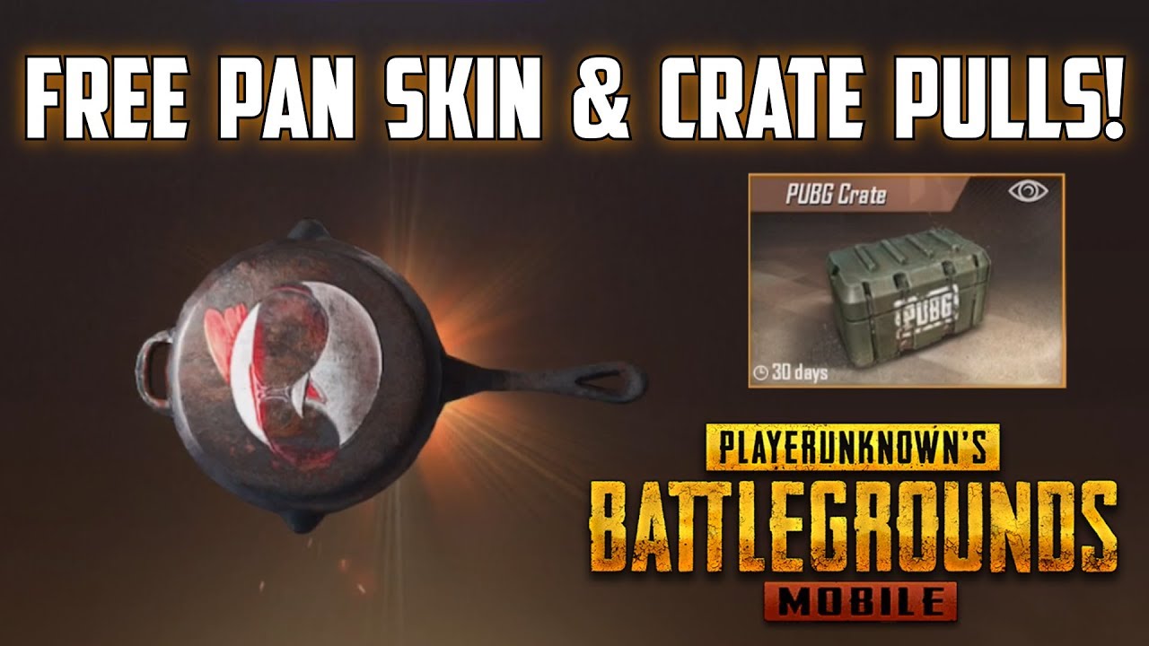 FREE PAN SKIN + CRATE OPENINGS! - PUBG Mobile - YouTube