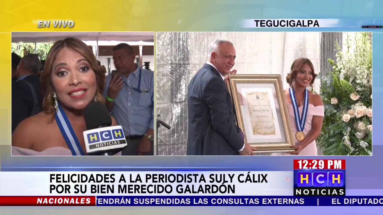 Muchas felicidades a nuestra compañera Suly Calix por su premio - YouTube