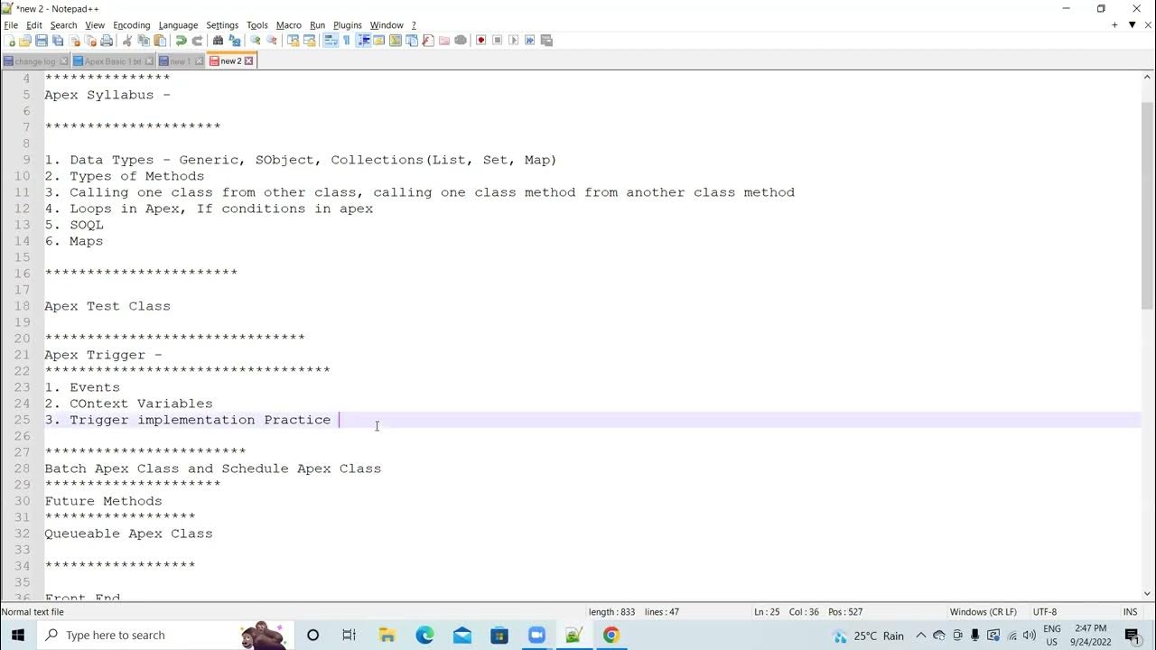 Salesforce Apex Basic - 0 (Salesforce Development Syllabus) - YouTube
