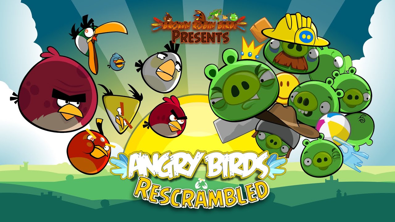 Angry Birds Rescrambled 1.2.2 - An Angry Birds Mod BY " Brown Robin ...