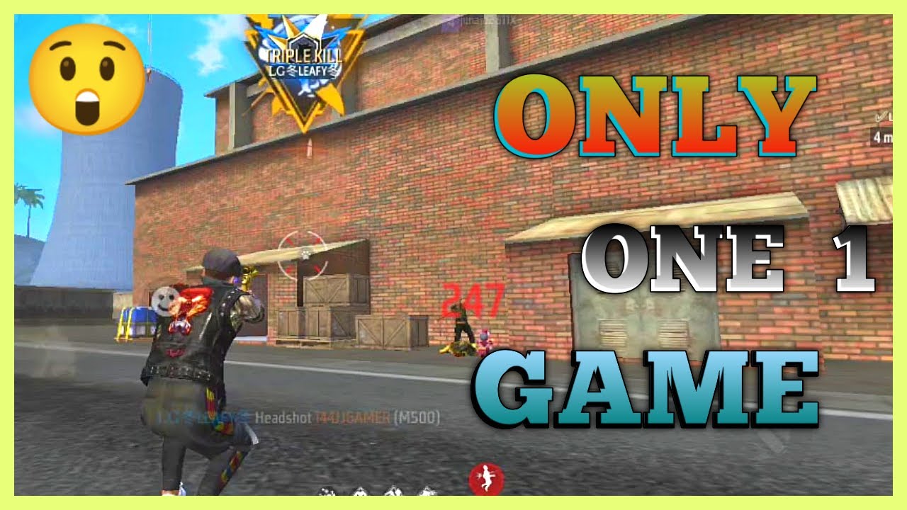 ONLY ONE GAME HIGHLIGHTS 🤯 [CS RANKED] (Garena free fire max) # ...
