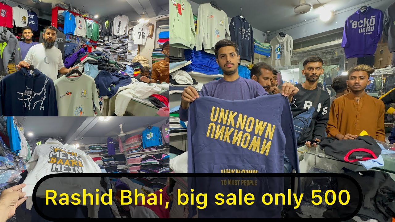 Rashid Bhai Big Sale | On | R.s 500😱😱😱 Hood Upper | Trousers | In ...