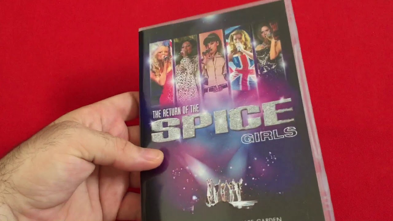 UNBOXING: DVD The Return of Spice Girls Live At Madison Square Garden ...