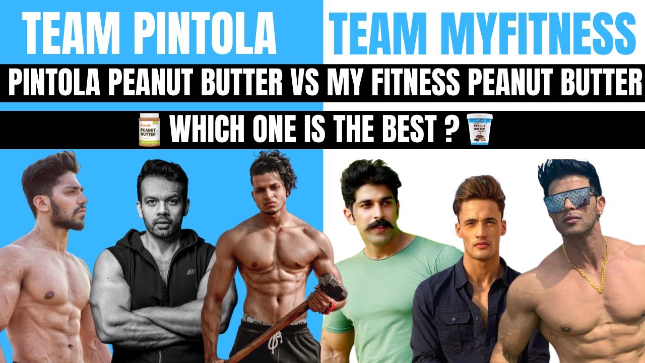 Pintola VS Myfitness Peanut Butter I Pintola Peanut Butter Review I ...