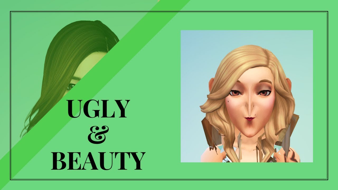 The Sims 4 : Ugly to Beauty CAS Challenge + LINKI modów/CC. - YouTube