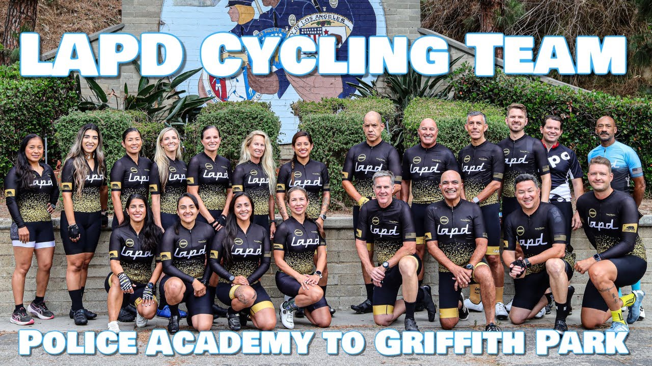LAPD Cycling Team Ride 🚔 : Elysian Park to Griffith Observatory 🚴‍♂️ ...