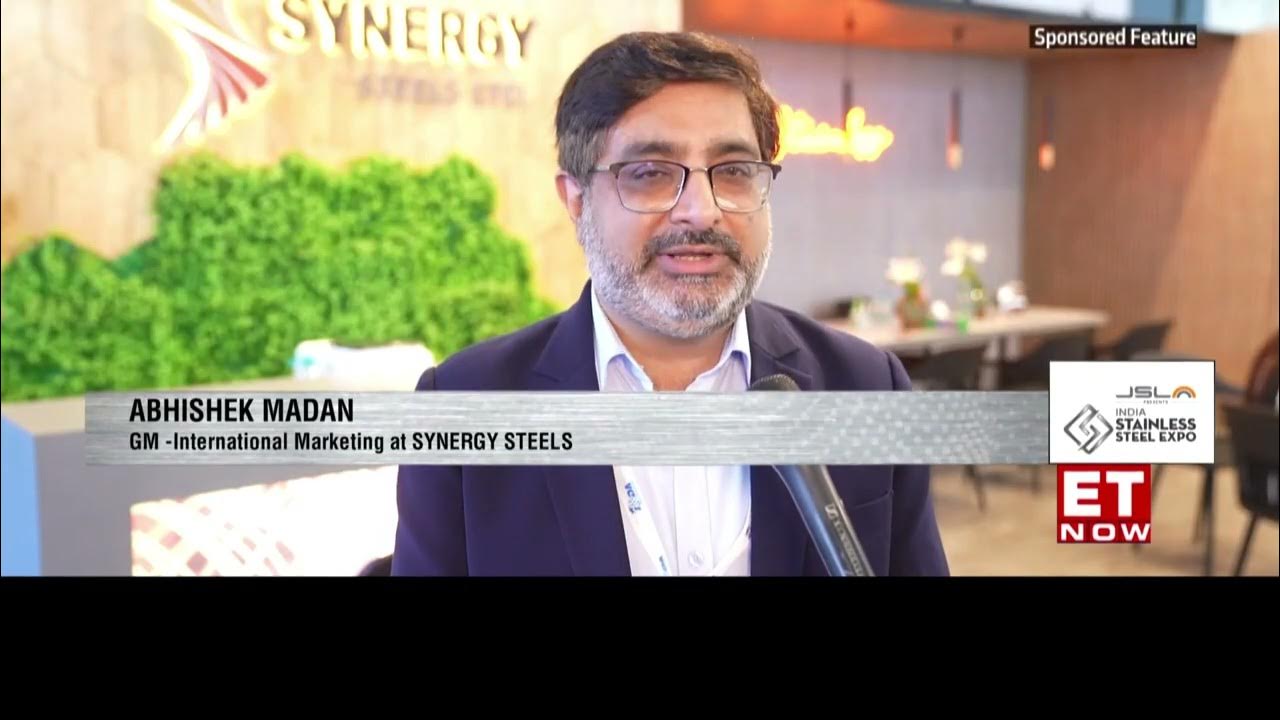 Synergy Steels Ltd | India Stainless Steel Expo 2023 - YouTube
