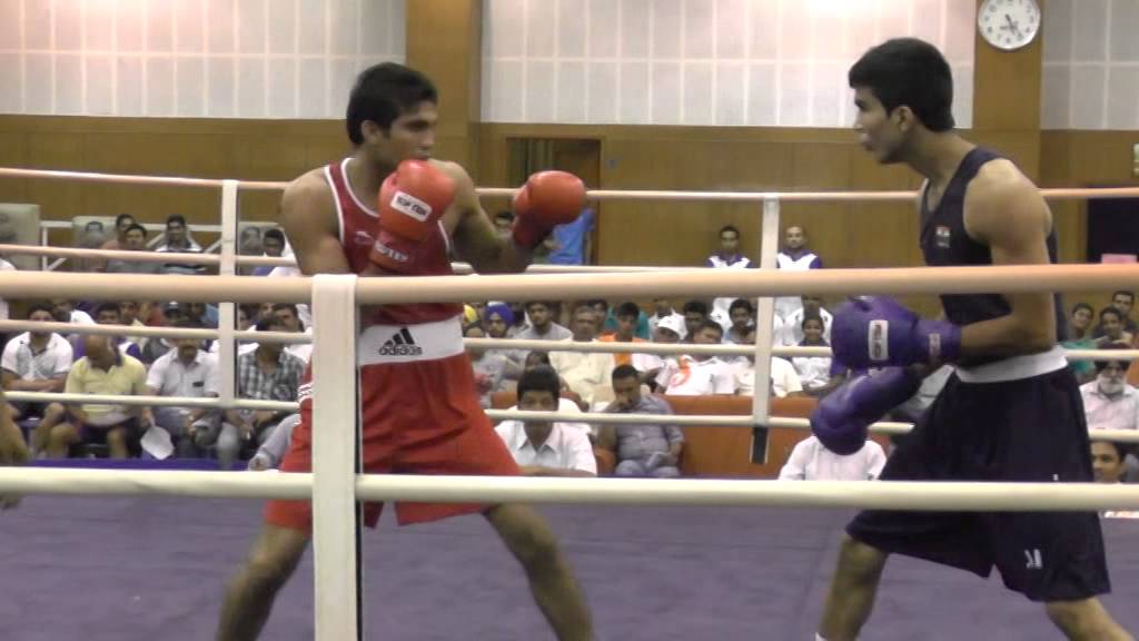 Deepak Tanwar boxer vs olympion manoj kumar - YouTube