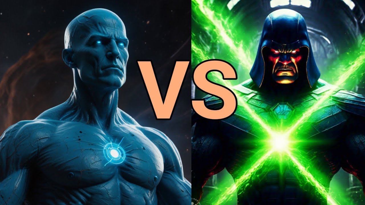 Dr. Manhattan vs. True Form Darkseid – War of the Final Gods | Full ...
