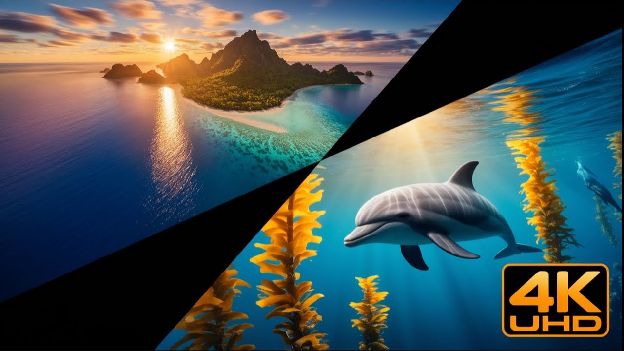Dive into STUNNING 4K Underwater and Aerial Adventures! - YouTube