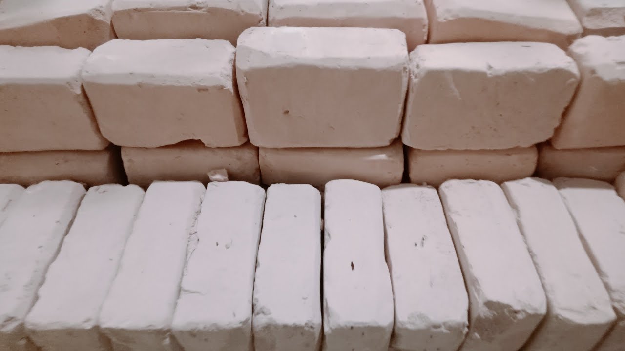 Soft crispy Gym Chalk blocks mass crush | Crunchy | Satisfying | ASMR ...