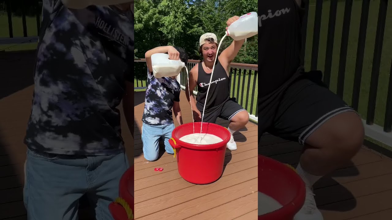 TikTok’s BIGGEST horchata! #shorts #horchata - YouTube