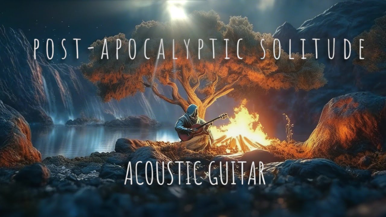 1 Hour of Post-Apocalyptic Solitude - Acoustic Guitar with Crackling ...