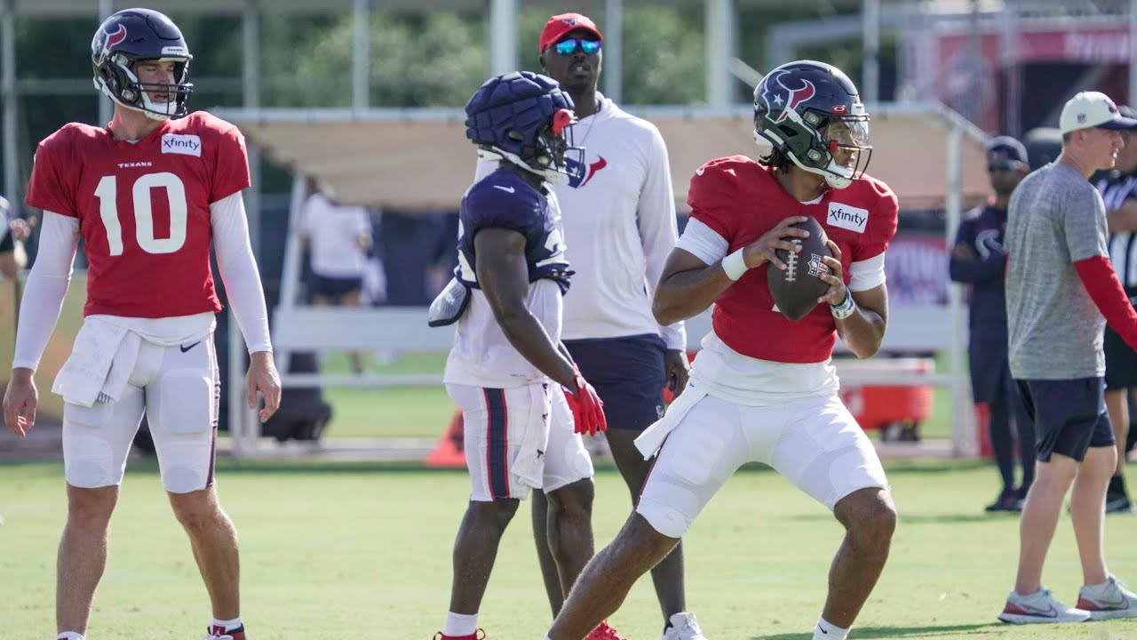 Houston Texans Training Camp Day 11 CJ Stroud Has Another Great Day ...