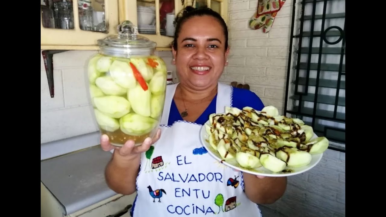 MANGOS VERDES AL ESTILO SALVADOREÑO/ DELICIAS SALVADOREÑAS - YouTube