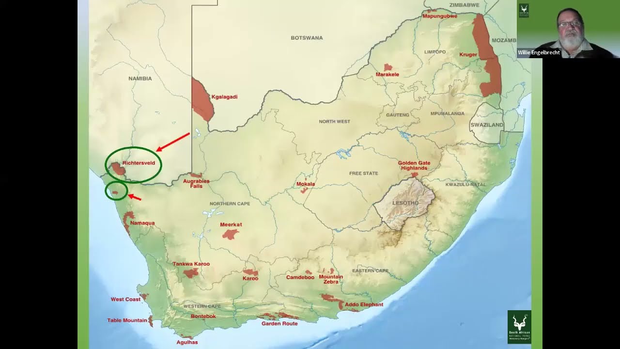 Richtersveld Map Home Peace Parks Foundation