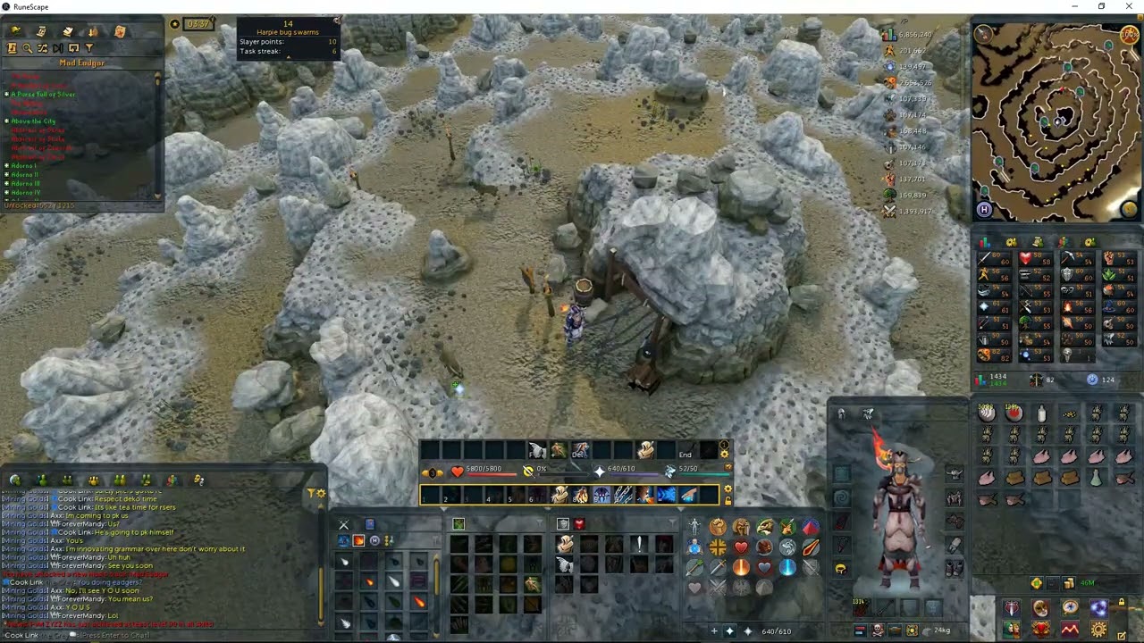Runescape Quest 60 - Eadgar's Ruse Ep1 - YouTube
