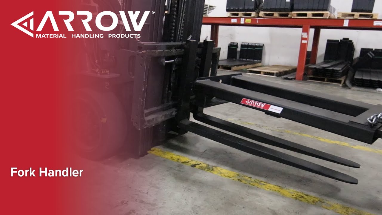 Arrow Material Handling Products: Fork Handler - YouTube