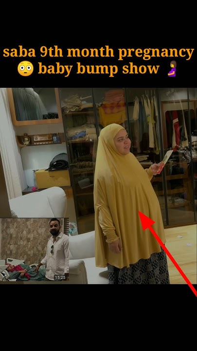 saba baby bump show 🙈Shoaib Ibrahim Saba Ibrahim New #shorts - YouTube