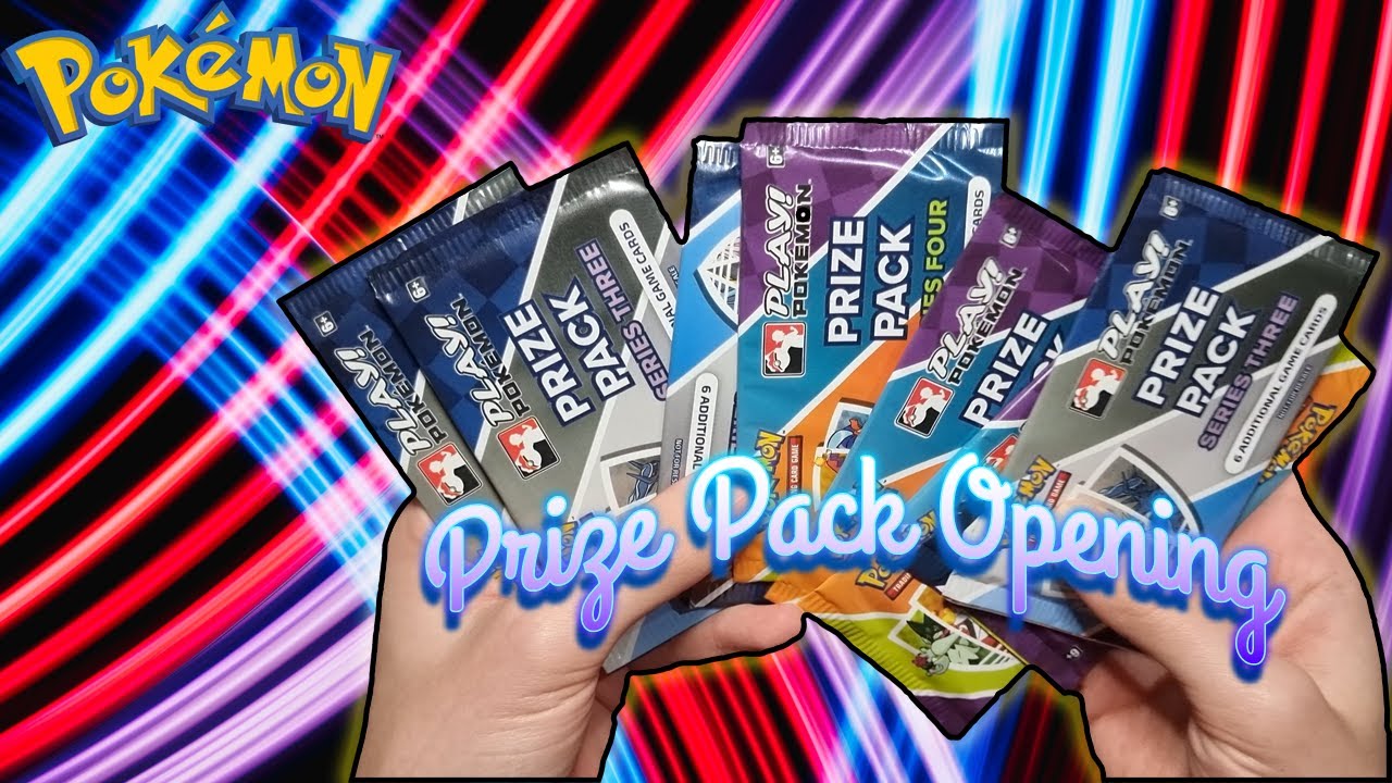 Pokémon Mega Prize Pack Opening (These Cards Are So Shiny!) - YouTube
