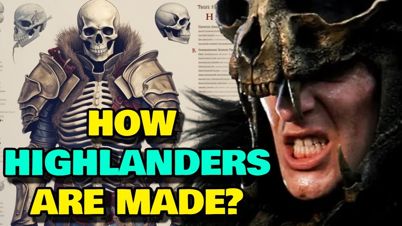 Highlander Anatomy Explored - Who Was The First Highlander? How Does ...