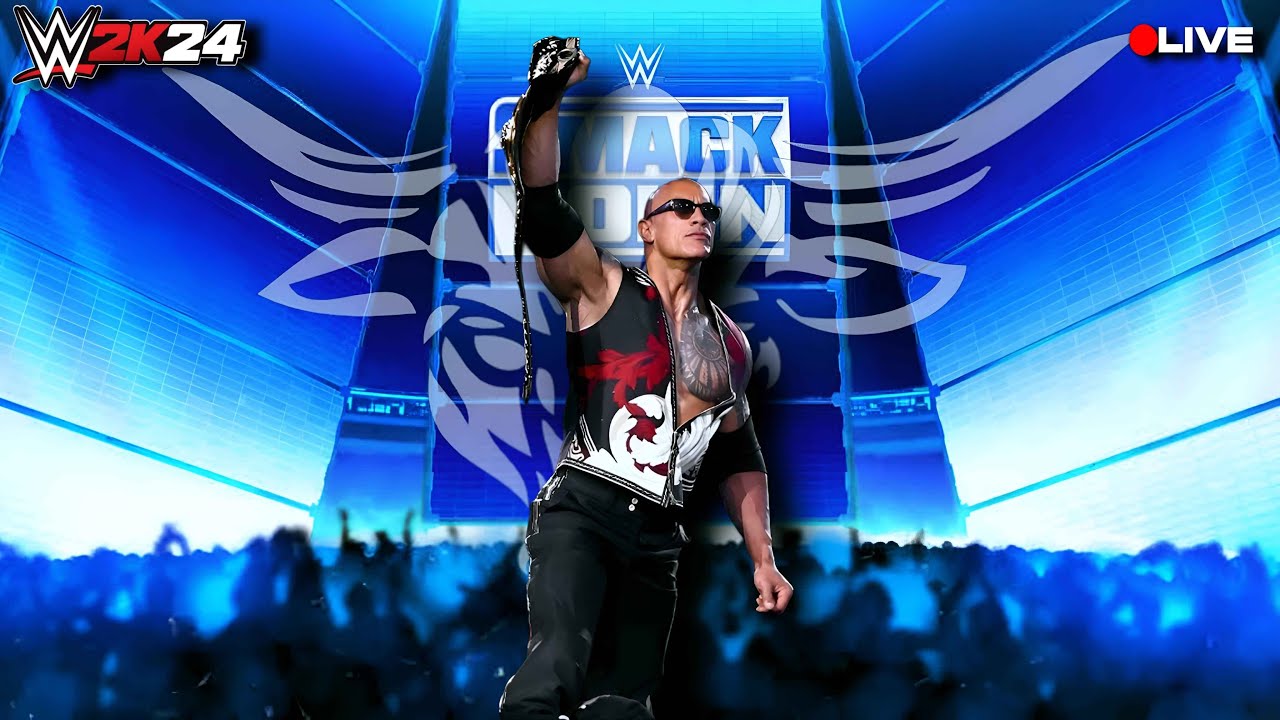 The Final Boss Is Back @EnvoyGaming25 #wwe2k24 #wwe #smackdown #therock ...