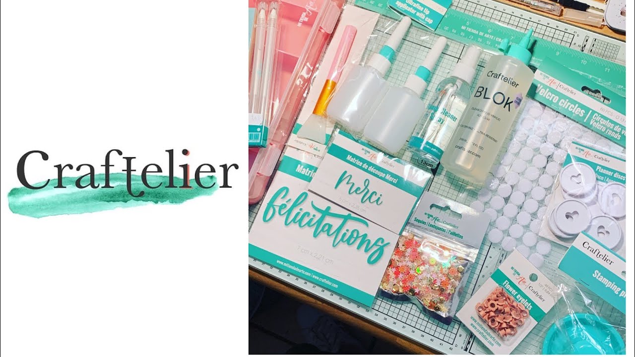 Haul Craftelier | des indispensables pour le scrap - YouTube