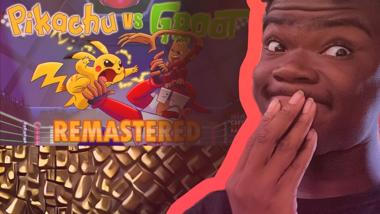 Pikachu vs Groot Remastered - Cartoon Beatbox Battles Reaction! "GROOT ...