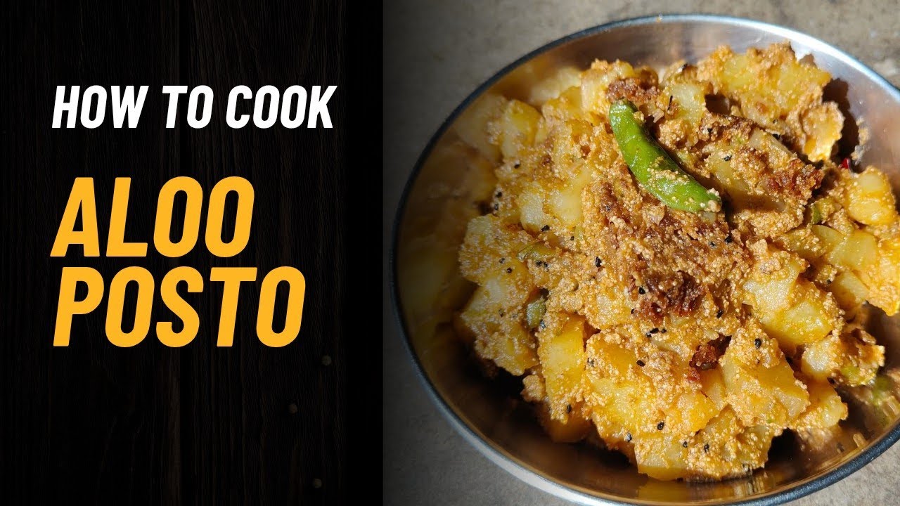 How To Make Aloo Posto | Aloo Posto Recipe Niramish ...