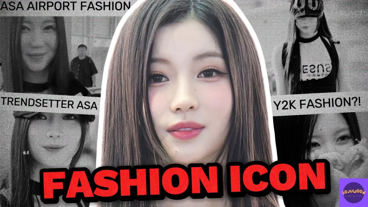 [SOJUWOON] BABYMONSTER's Asa Stuns with Bold Y2K Fashion at the Airport ...