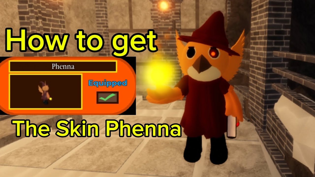 How to get PHENNA SKIN in PIGGY! - Roblox - YouTube