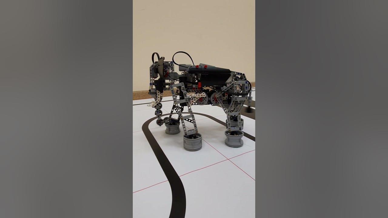 Робот-слон #lego #mindstorms #робототехника #робот - YouTube
