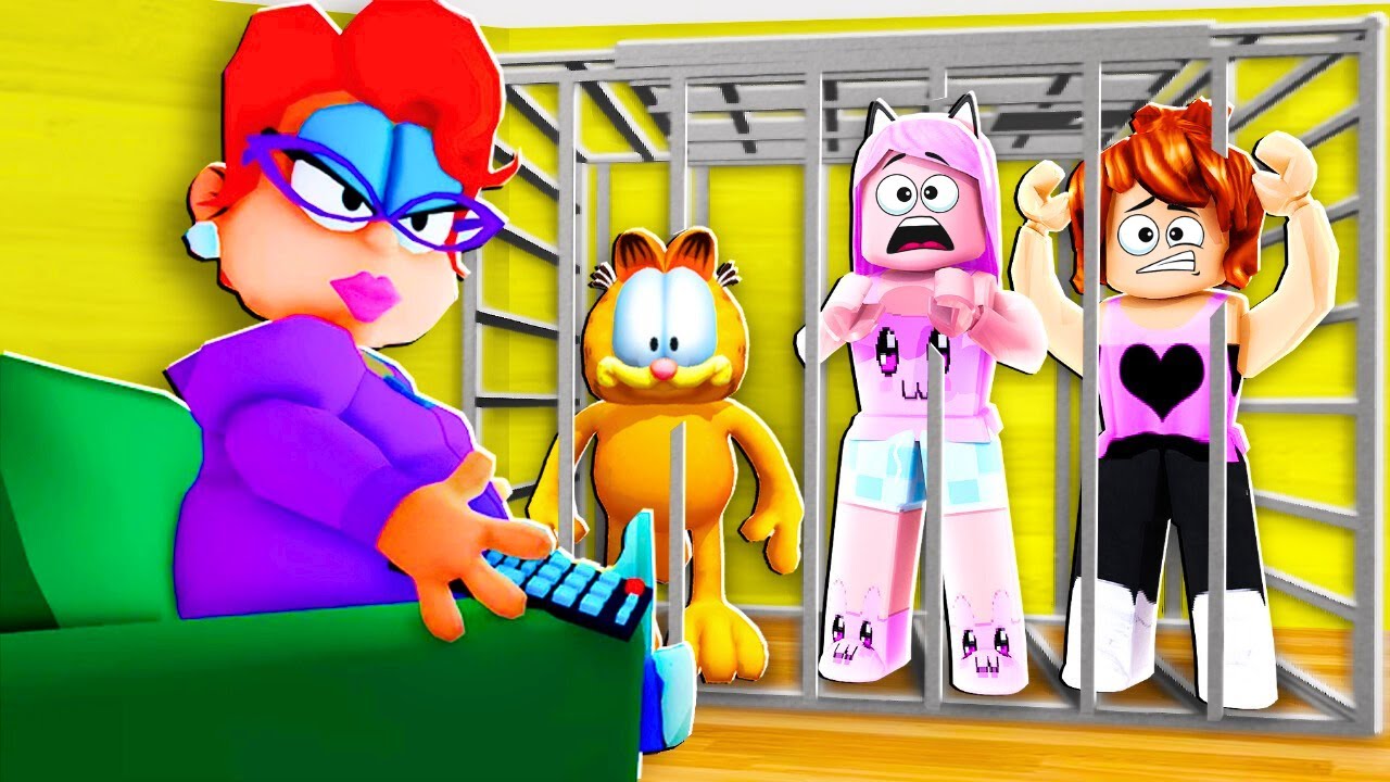 ESCAPE DA TIA DOS GATOS no ROBLOX! (ESCAPE CRAZY CAT LADY! Obby) - YouTube