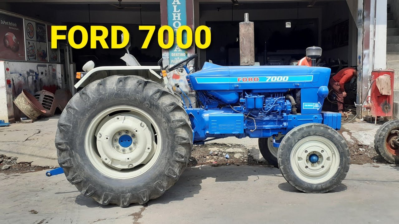 FORD 7000 Restore 89 hp Tractor (1975) Made In England | IMT WALE - YouTube